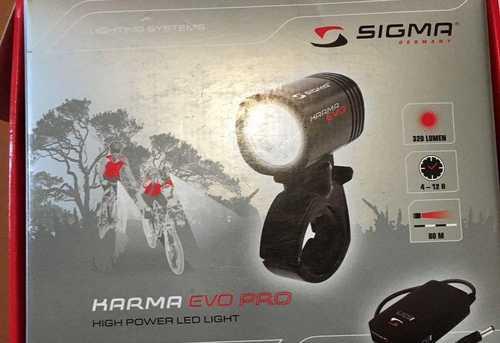 Фонарь передний Sigma Karma EVO PRO