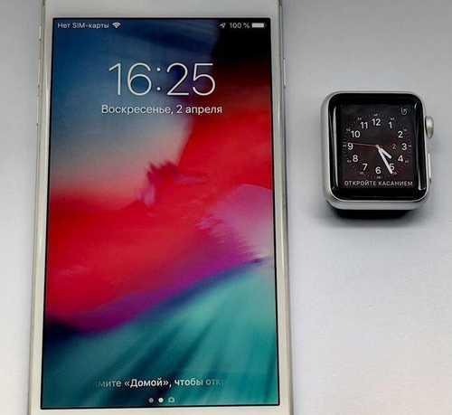 iPhone 6 Plus + Apple Watch 1 38mm