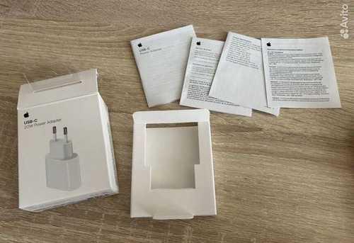 Оригинальная коробка зарядки Apple