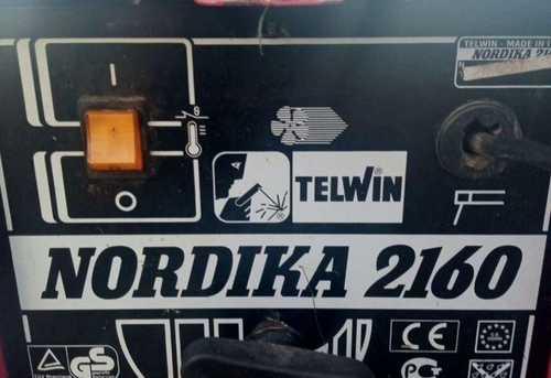 Сварочный инвекторный аппарат бу nordika 2160