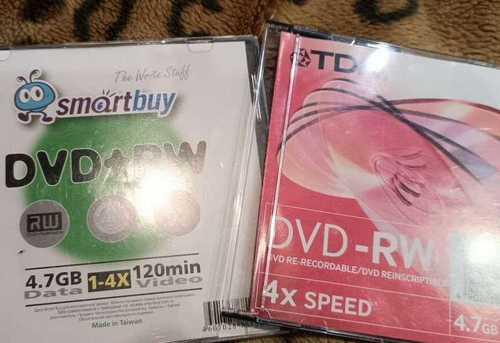 DVD-R, DVD-RW,DVD+RW диски чистые,цена за всё
