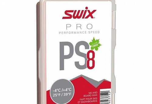 Парафин swix PS8 Red -4C/4C, 60g