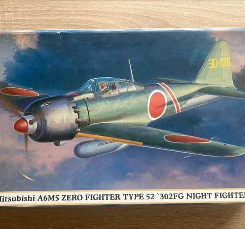 Модель самолета 1/48 hasegawa A6M5 zero
