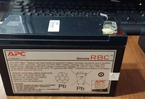 Батареи для ибп 2шт APC RBC17 оригинал