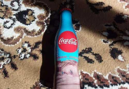 Коллекционная бутылка coca cola