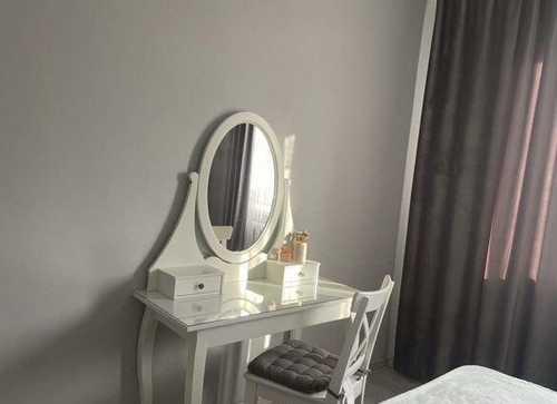 Туалетный столик IKEA hemnes с зеркалом