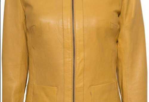 Куртка finn flare из натуральной кожи (новая)