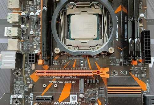 Xeon E5 2620v3, Atermiter x99, 16 gb озу