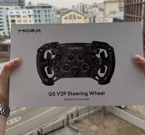 Штурвал Moza Racing GS V2P Новый, Гарантия