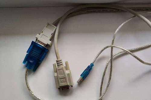 Кабель COM RS-232 + USB RS232