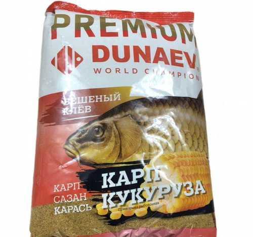 Прикормка "Dunaev" Premium 1кг Карп-Сазан-Карась К