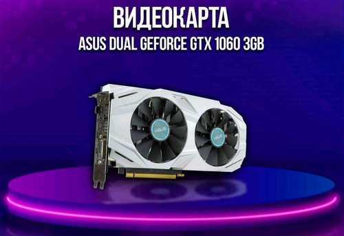 Видеокарта asus dual GeForce GTX 1060 3GB