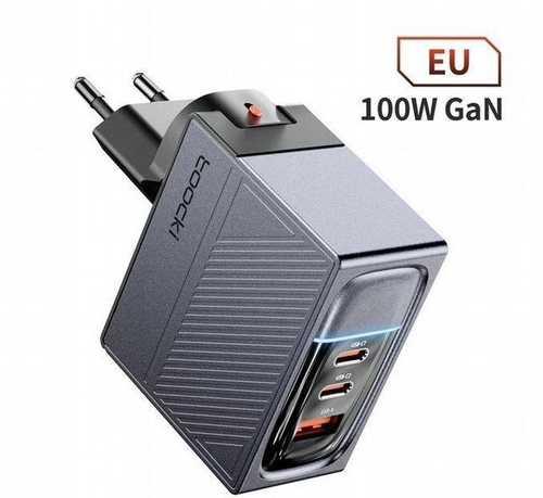 Быстрое зарядное устройство Toocki GAN 100w