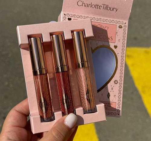 Charlotte Tilbury набор коллагеновых блесков