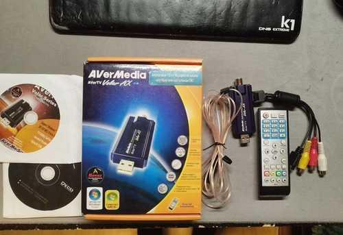 Tv тюнер AverMedia, USB, б/у