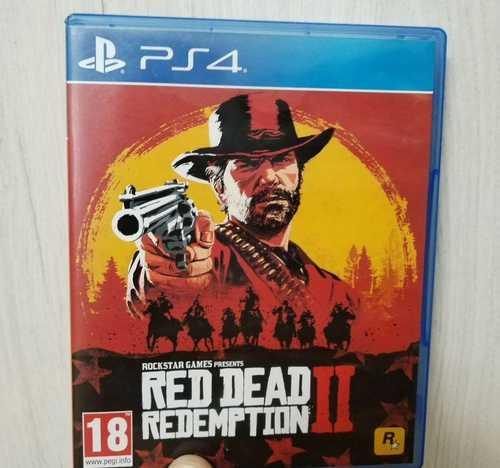 Red Dead Redemption 2 PS4 диск