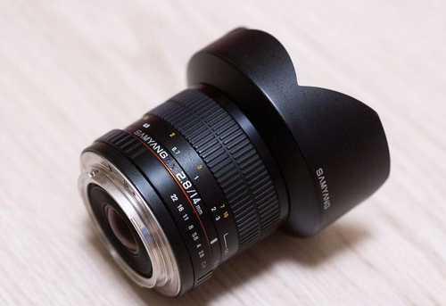 Samyang 14mm f/2.8 ED AS IF UMC Canon EF