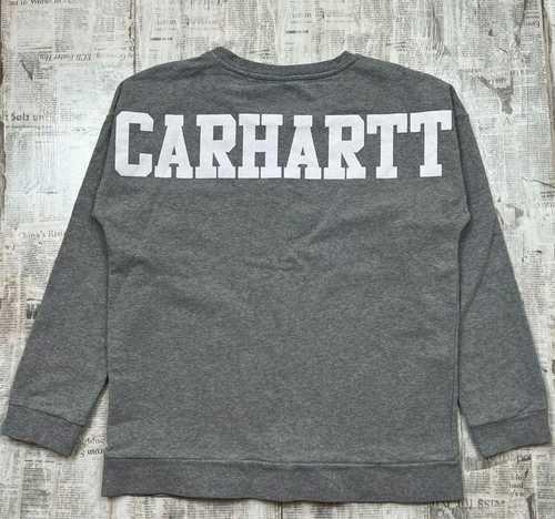 Женский свитшот Carhartt kitty sweat, биг лого