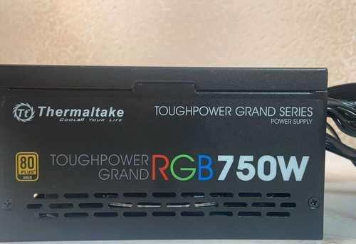 Блок питания thermaltake toughpower grand rgb 750w