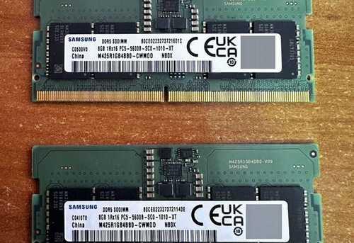 Оперативная память Samsung 16gb (2x 8gb)