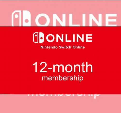 12 месяцев Nintendo online