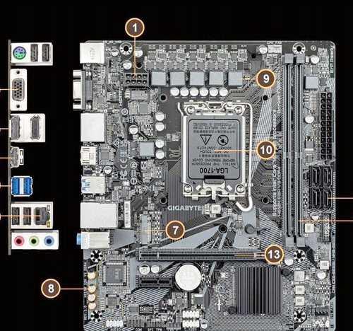 Gigabyte H610M S2H V3 DDR4