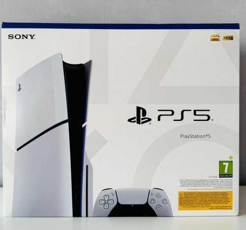 Новая Sony Playstation 5 Slim 1Tb с Дисководом