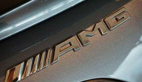 Эмблема на крышку багажника mercedes-benz Gt-r AMG