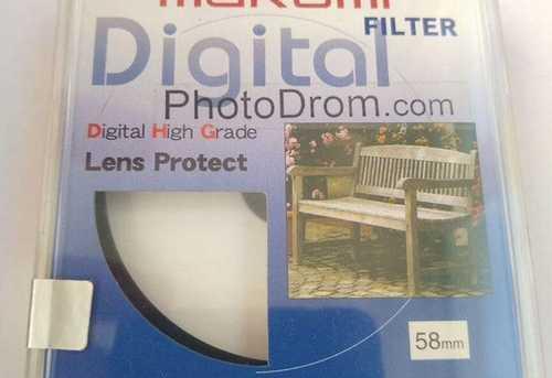 Фотофильтр marumi DHG Lens Protect 58 mm