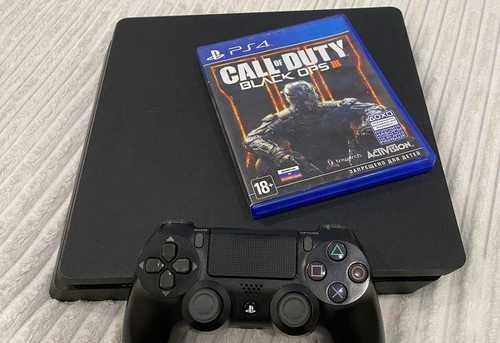 Sony PS4 Slim 1tb с играми (CUH-2208B)