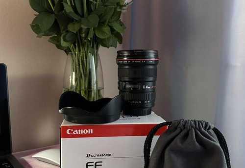 Canon ef 17-40mm f/4L usm обьектив