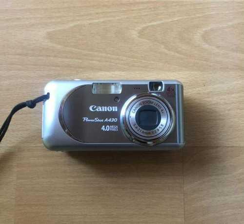 Фотоаппарат Canon powershot a430