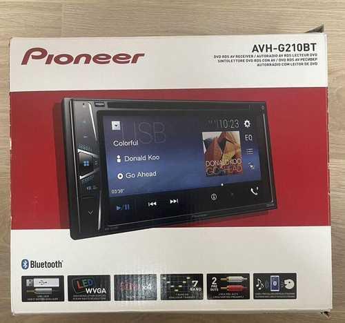 Магнитола pioneer avh-g210bt