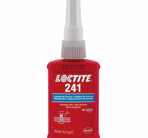 Фиксатор для резьбы Loctite 241 50мл средней прочности и низкой вязкости