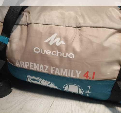 Палатка quechua arpenaz family 4.1