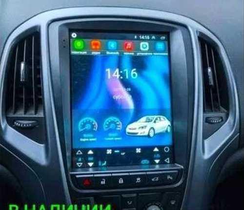 Opel Astra J магнитола Android в стиле Тесла