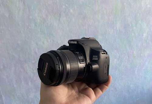 Зеркальный фотоаппарат Canon 250d