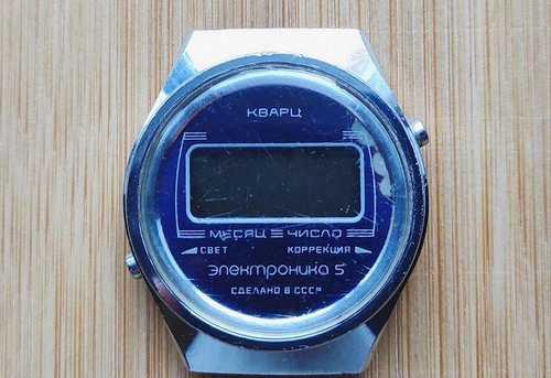 Часы Электроника 5 Б6-204 (СССР, 1981 год)