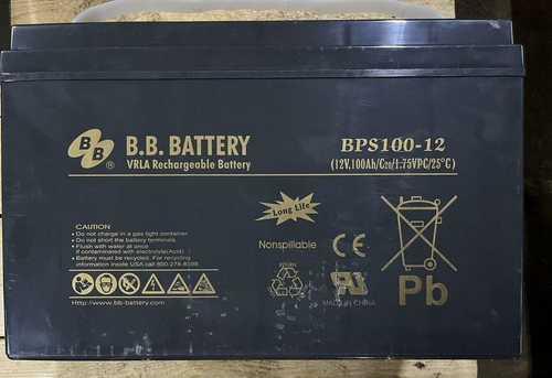 Аккумуляторы 12V B. B. Battery