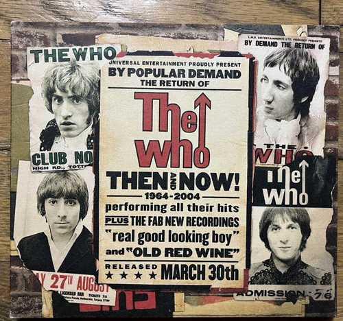 CD The Who - Then and Now