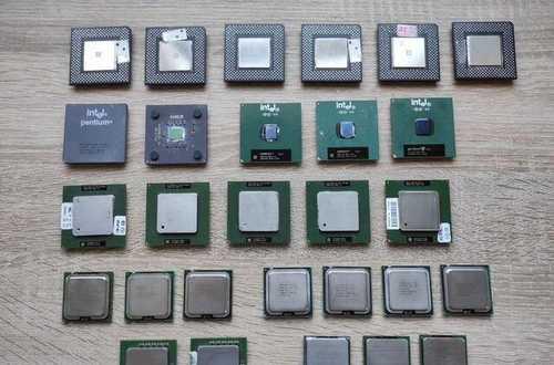 Процессоры Intel Pentium Celeron AMD Duron