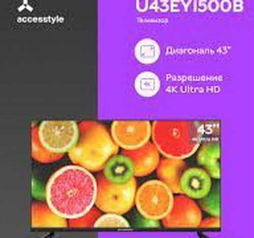 Телевизор Accesstyle U43EY1500B. Полный комплект