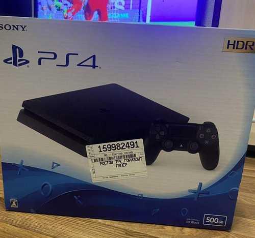 Sony playstation 4 slim с играми