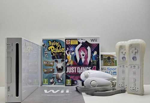 Nintendo wii + 2 wii motion controller