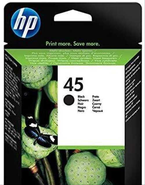 Струйный картридж Hewlett-Packard 51645AE (HP 45)
