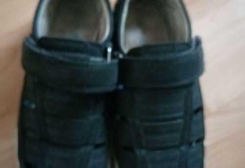Туфли сандалии школьные размер 35