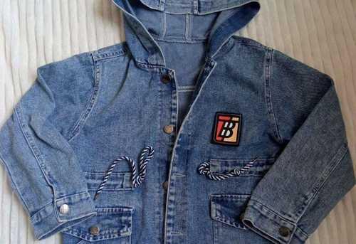 Куртка джинсовая на 4-6 лет