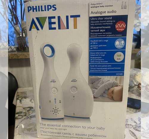 Радионяня philips avent scd485