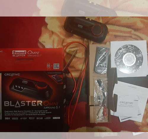 Внешняя звуковая карта Creative Sound Blaster omni