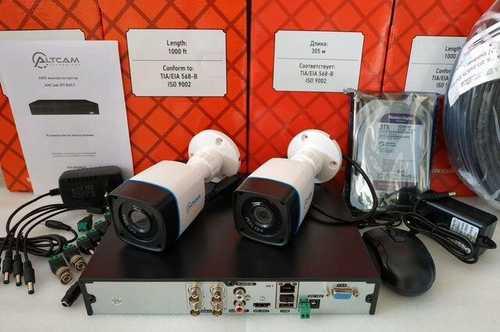 Комплект видеонаблюдения "улица 2" Altcam